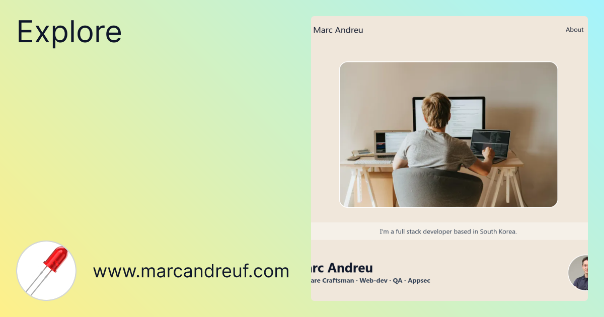 Explore - Marc Andreu